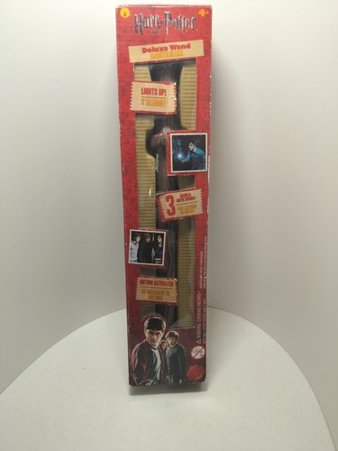 Harry Potter Deluxe Wand Sound Motion Activated NIB 82686097062| eBay
