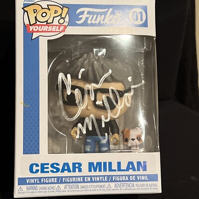 Cesar Millan Signed Autograph Funko Pop #01 JSA Authenticity | eBay