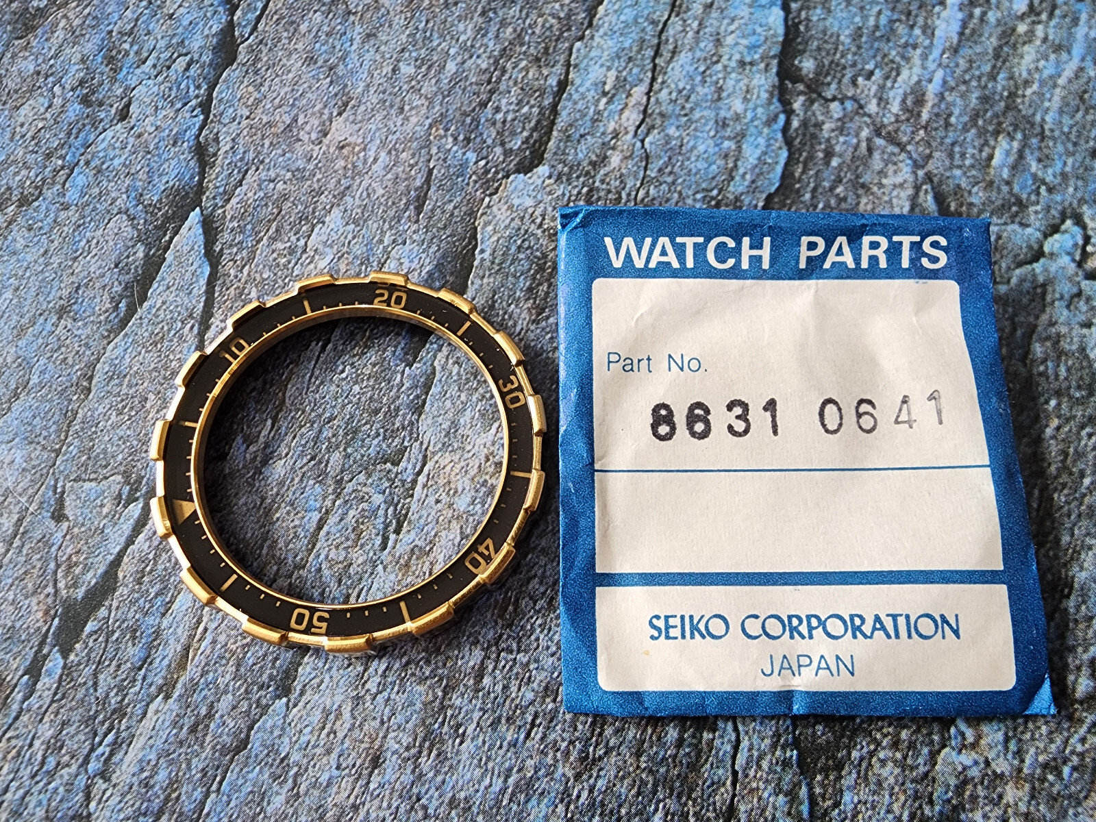 NOS ORIGINAL SEIKO BEZEL DIVER 8631 xxxx ASSORTED MODEL Drop down ...
