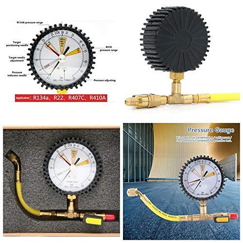 Nitrogen Pressure Test Gauge For Air Conditioning Refrigerant Car ...