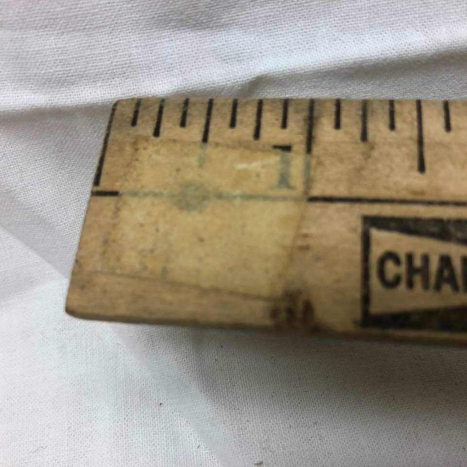 Vintage Tri-Folding Wood Yard Stick Champion | eBay