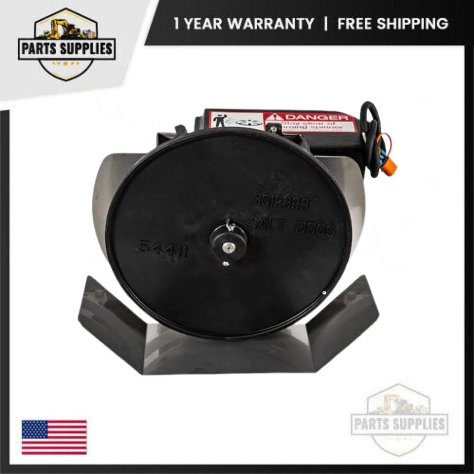 3025070 Buyers Standard Length Chute Assembly w/ Spinner Motor for SHPE ...