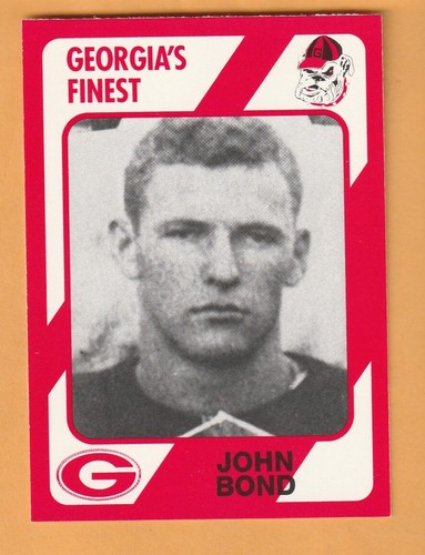 John Bond Georgia Bulldogs 1989 Card #155 Toccoa GA 10C | eBay