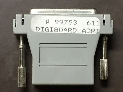 Digiboard Adapter 99753 611 DB25 Female to RJ45 Modular Adapter | eBay