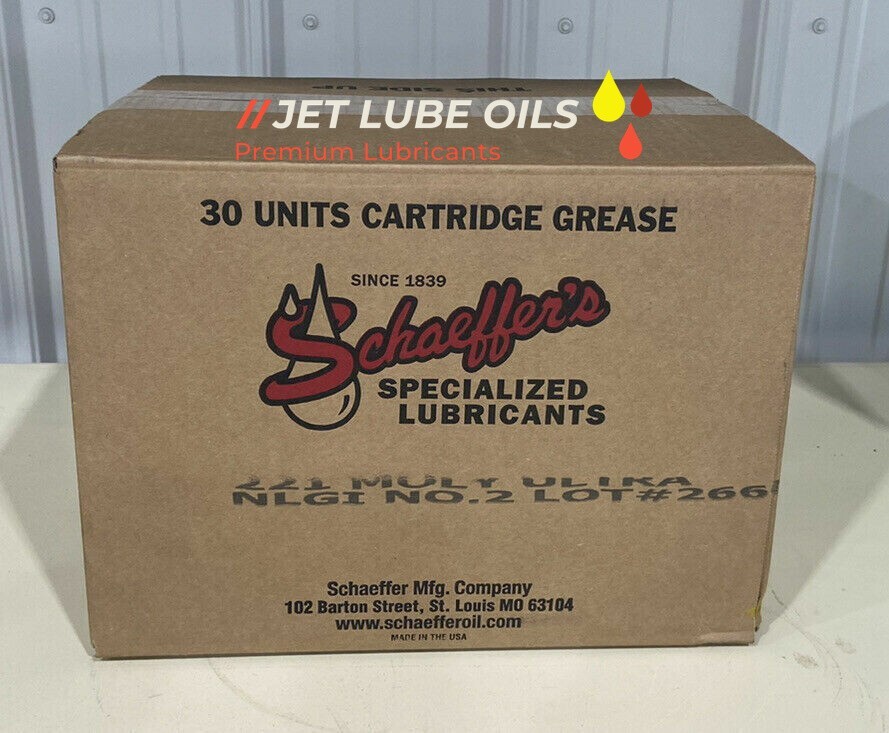 Schaeffer's 221 Moly Ultra Grease NLGI #2 30 Tube Case | eBay