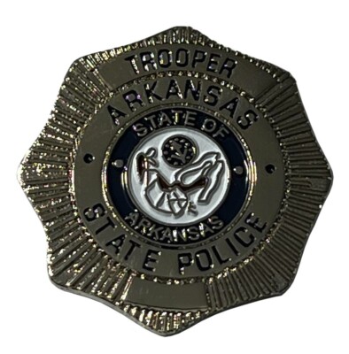Arkansas State Police Trooper Badge Hat Cap Lapel Pin (PO-504) | eBay