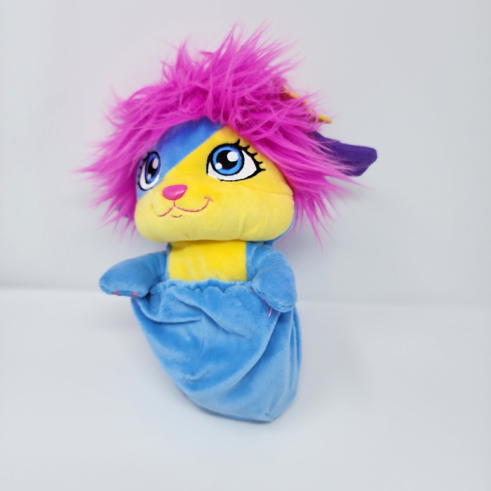 2015 Spin Master Popples LuLu Plush Blue Yellow Pink Hair Talking 9 ...