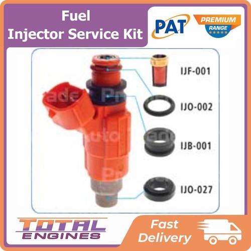 1x PAT Premium Fuel Injector Service Kit fits Toyota Harrier MHU38R 3 ...