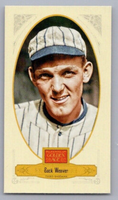 Buck Weaver #11 Mini Broad Leaf Back 2012 Panini Golden Age | eBay