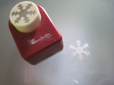 Snowflake Paper Punch Cutter Crafts 1” Diameter | eBay
