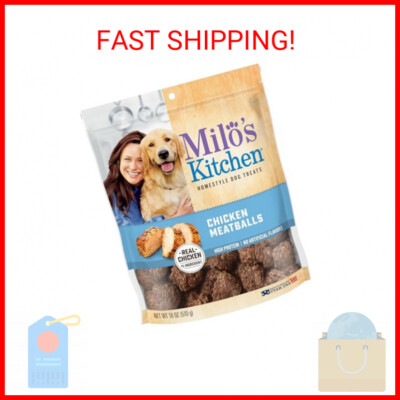 Milo's Kitchen Dog Treats, Chicken Meatballs, 18 Ounce | eBay