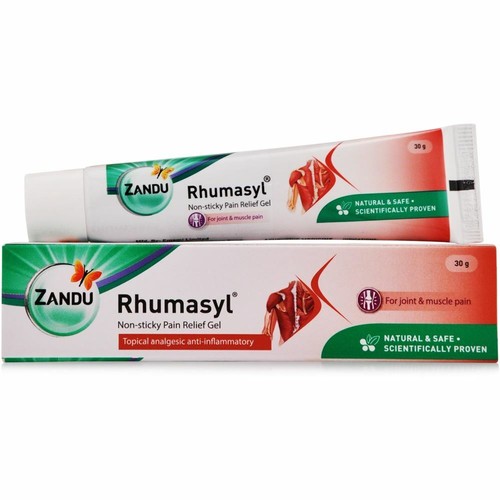 Zandu Rhumasyl Gel Ointment For Frozen Shoulder Osteo &Rheumatoid ...