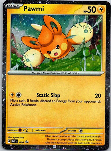 Pokemon Card - Black Star Promo SVP040 - PAWMI (holo-foil) - NM/Mint | eBay