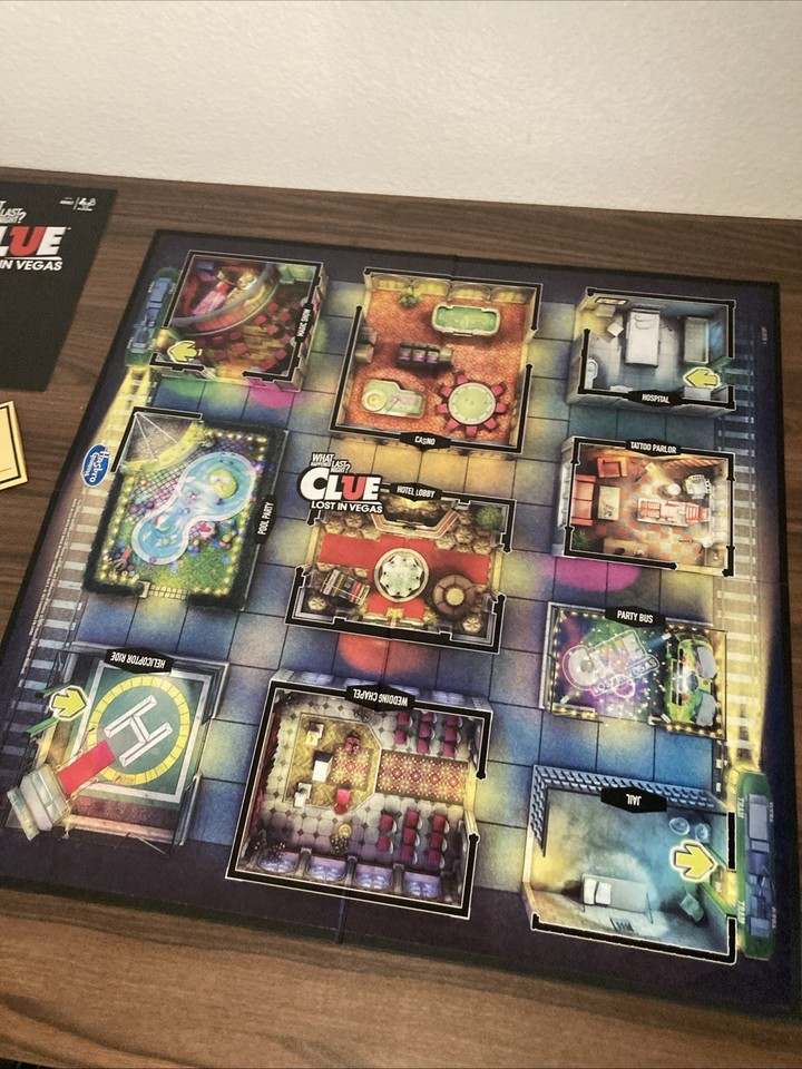 Clue, Lost in Vegas Game, Sealed | eBay UK