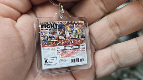Nintendo 3DS N3DS Game Art Video Game Keychain | Chain | Pendent (Front ...