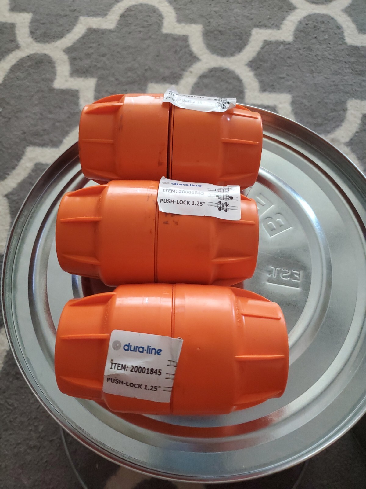 Dura-line Push-Lock 1.25" Bundle of 3 | eBay
