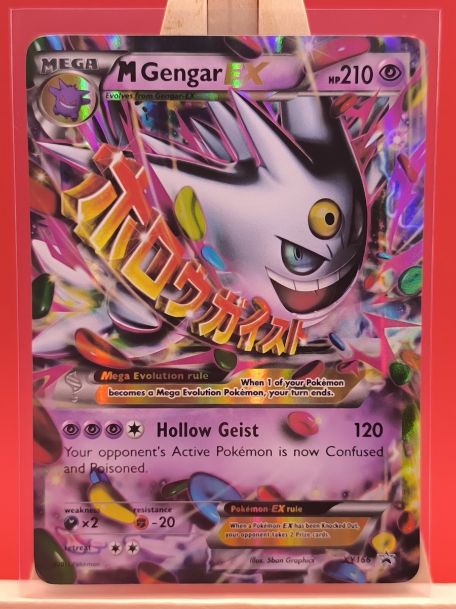 Cartao Pokemon Mega Gengar Takaratomy Boneco Oficial Do Pokemon X E Y