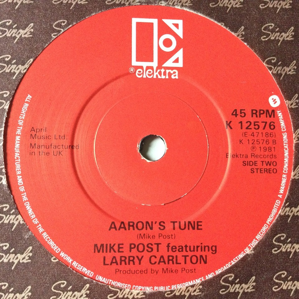MIKE POST & LARRY CARLTON: "THE THEME FROM HILL STREET BLUES" - UK ...