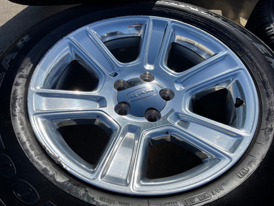 20" Dodge Ram 1500 OEM wheels rims 2561 2502 tires 2016 2017 2018 2019 ...