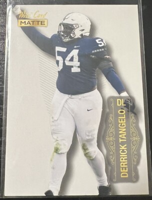 2022 Wild Card Matte White Derrick Tangelo #MB-36 Penn State | eBay