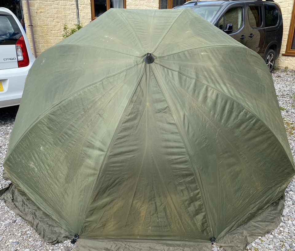FOX Carp Fishing Brolly With Polls | eBay UK
