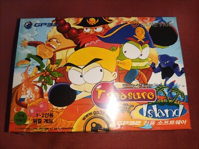 Rare Brand New Boxed Korean Game Treasure Island Console Handheld GP32 ...