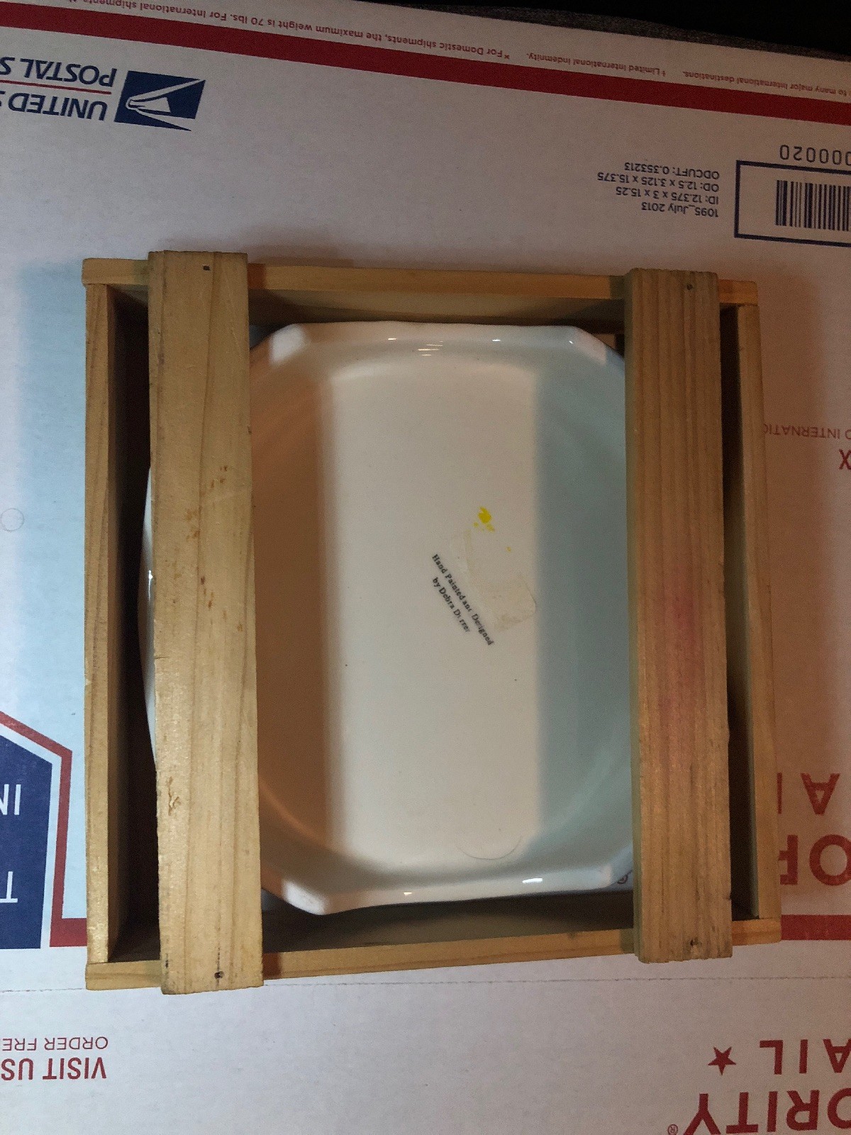 Debra Durrer Handpainted Bird Table Arts | eBay