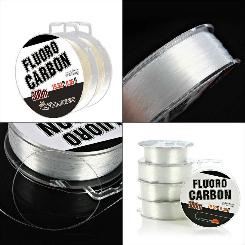 Fluorocarbon Incredible Fishing Line 300m Monofilament Strong Nylon ...