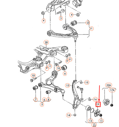 NEW AUDI Q7 4L FRONT WHEEL HUB 7L0501655B OEM NO IMPORT DUTIES TO 🇺🇸 | eBay