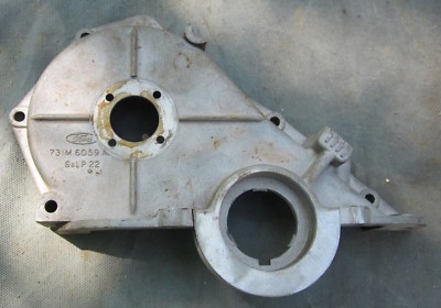 Ford 1600 XFlow Timing Cover (Tach Drive ?) Formula Ford Cortina ...