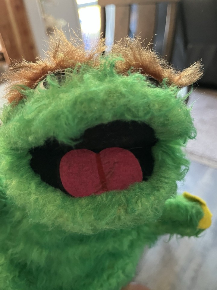 Sesame Street Rowlf Dog Grover Hand Puppet Muppets Fisher Price 1977 ...