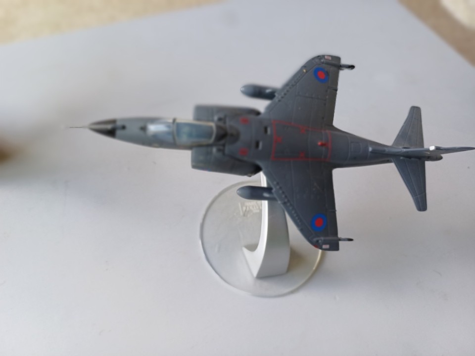 Corgi Aviation 1:72 Diecast Sea Harrier Royal Navy Falklands War Model ...