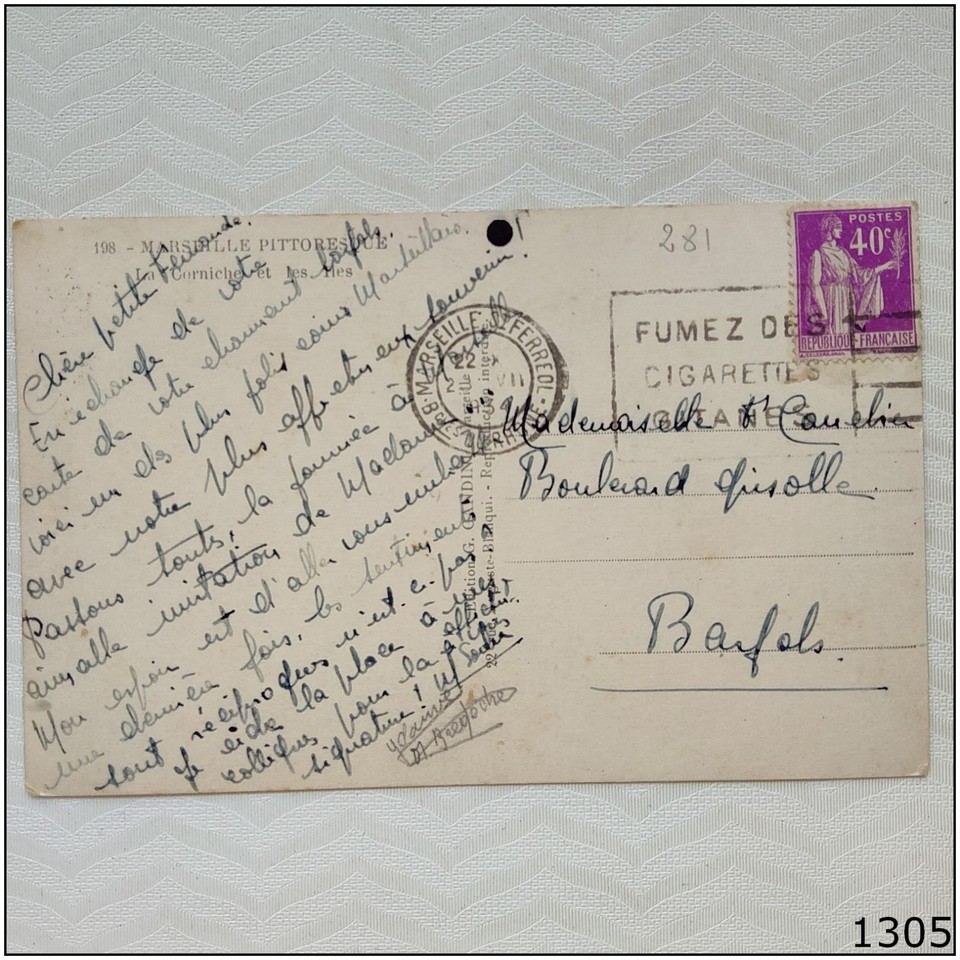 France Vintage Postcard (P1305) | eBay