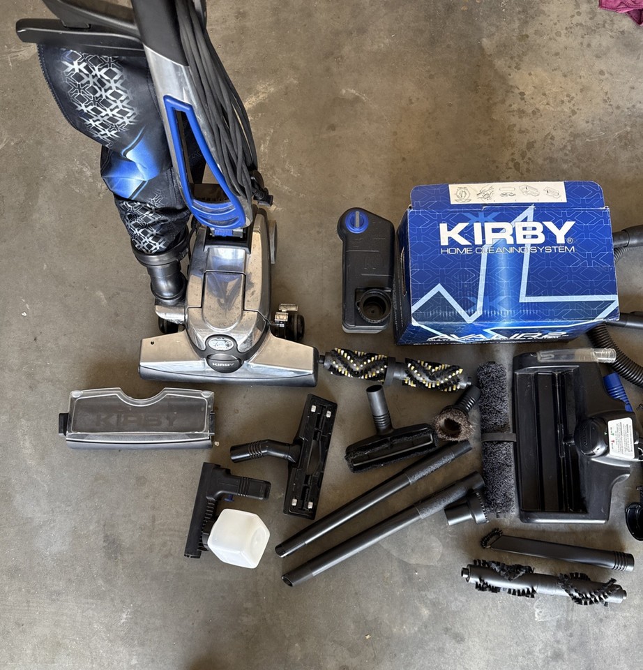 Kirby Avalir 2 vacuum complete system w/multi-surface cleaner Demo ...