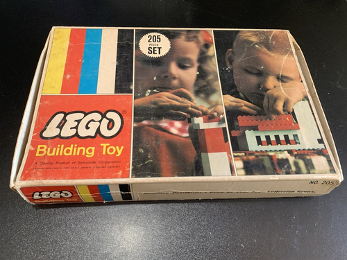 LEGO Vintage Set From 1966 Samsonite: Basic Set: 205 Small Basic Set | eBay