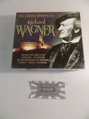 Die Grosse Wagner Operngala [3 CD´s]. Wagner, Richard, Hermann Prey Cecilia Bart | eBay.de