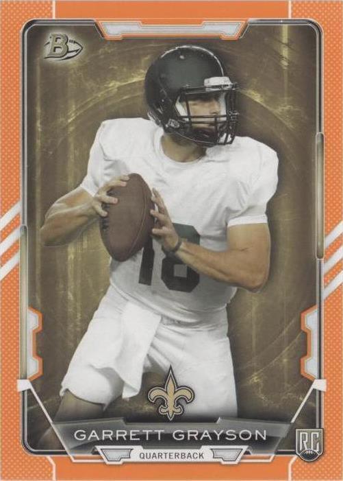 2015 Bowman - Rookies Garrett Grayson #57 Orange /299 (RC) for sale ...