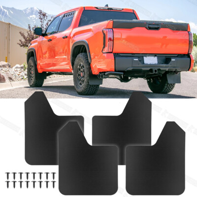 For Toyota Tundra 07-23 4X Wide Rally Mud Flaps Splash Guard Front Rear ...