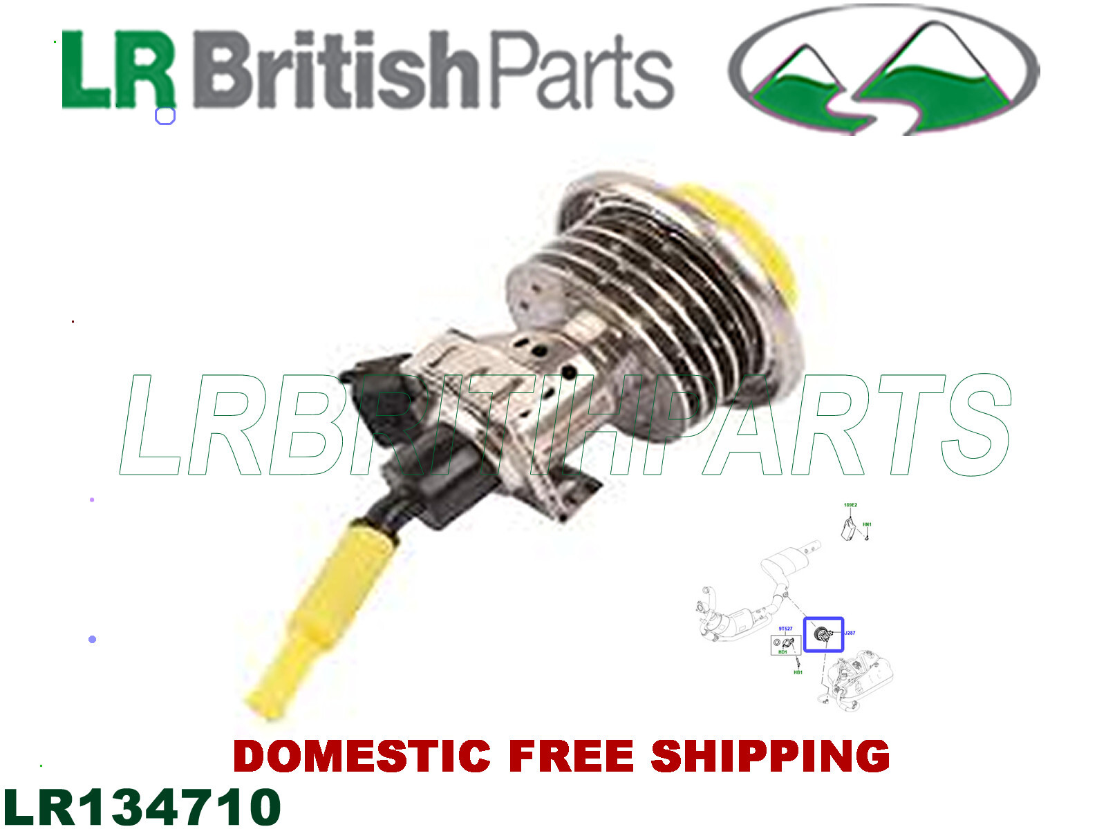 LAND ROVER DEF INJECTOR EXHAUST DIESEL DISCOVERY DEFENDER RANGE ROVER ...