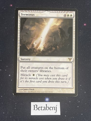 MTG Terminus Avacyn Restored | eBay