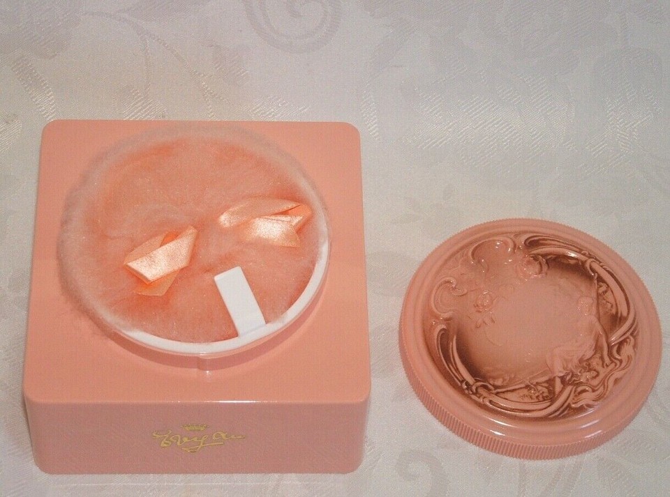 White Shoulders Dusting Bath Powder Art Deco Nouveau Evyan Vintage 8 oz ...