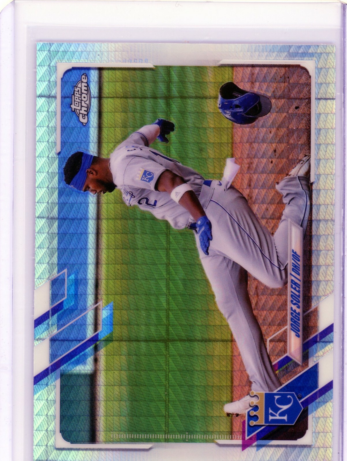 2021 Topps Chrome Jorge Soler Hyper Refractor- Kansas City Royals | eBay