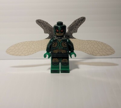 Lego Justice League Minifigure PARADEMON (DARK GREEN) extended wings ...