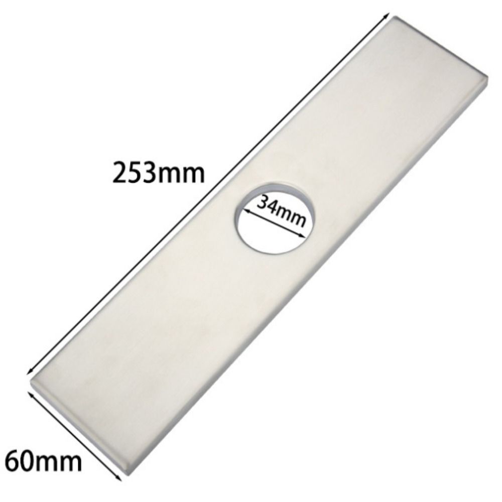 Silver Decorative Base Plate Sink Hole Cover Kitchen Vanity Sink | eBay