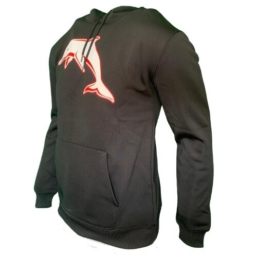 Redcliffe Dolphins 2024 NRL Logo Hoody Shirt Sizes S-3XL! | eBay