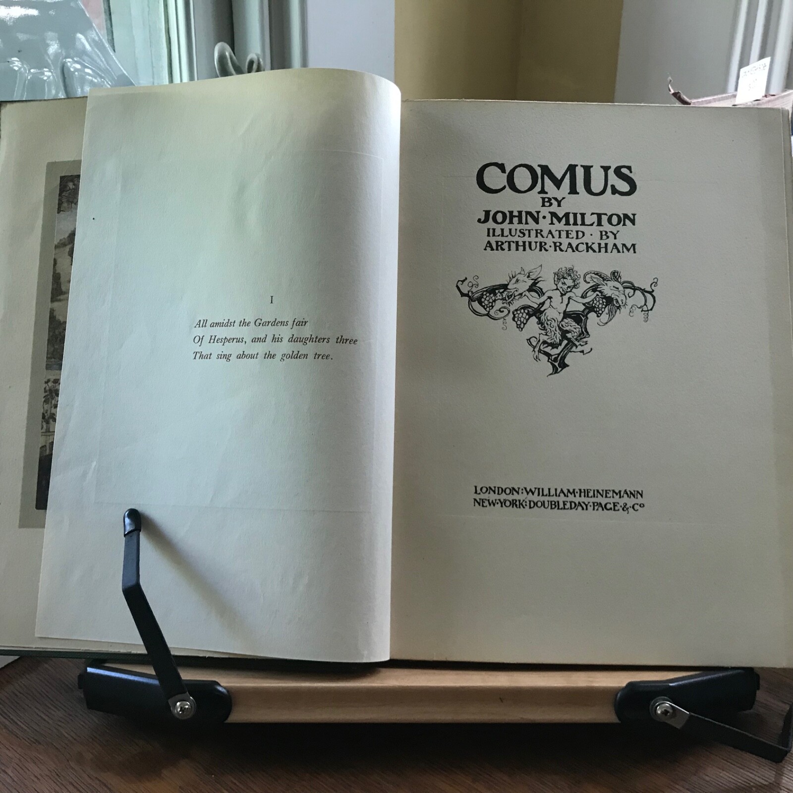 1921 Comus by John Milton Illustrated by Arthur Rackham - 1st Edition ...