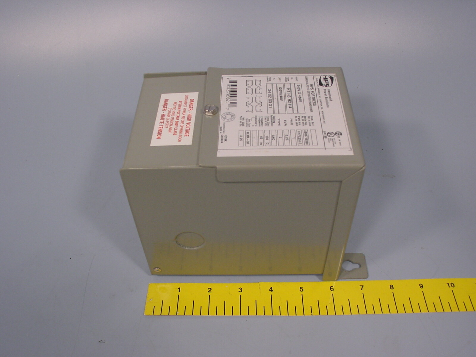 Hammond C1FC25LE HPS Fortress 1 PH Potted Transformer Pri 240/480, Sec ...