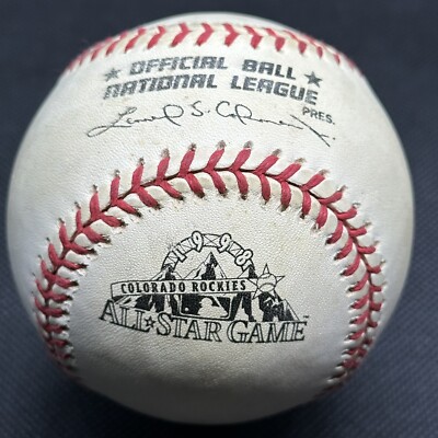 1998 All Star Game Edition Rawlings Official Logo Baseball ...