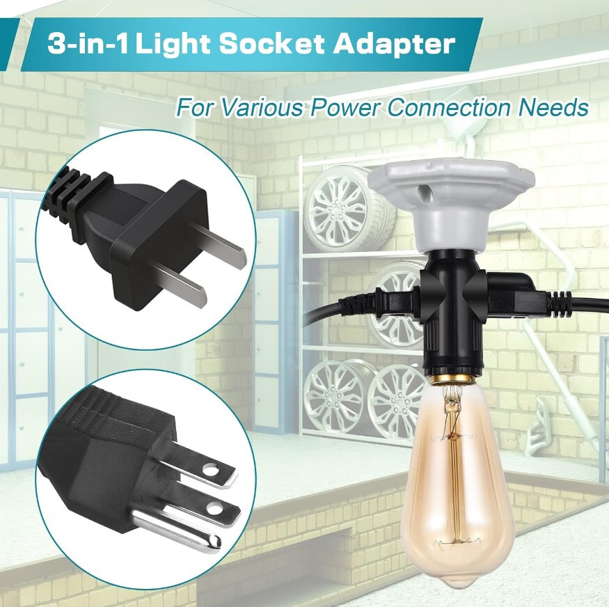 Light Bulb Power Outlet