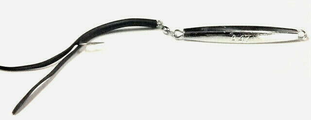 6 New * A-47 Ava Diamond Jigs 4 oz. *W/Split Tube Tails * Bluefish ...